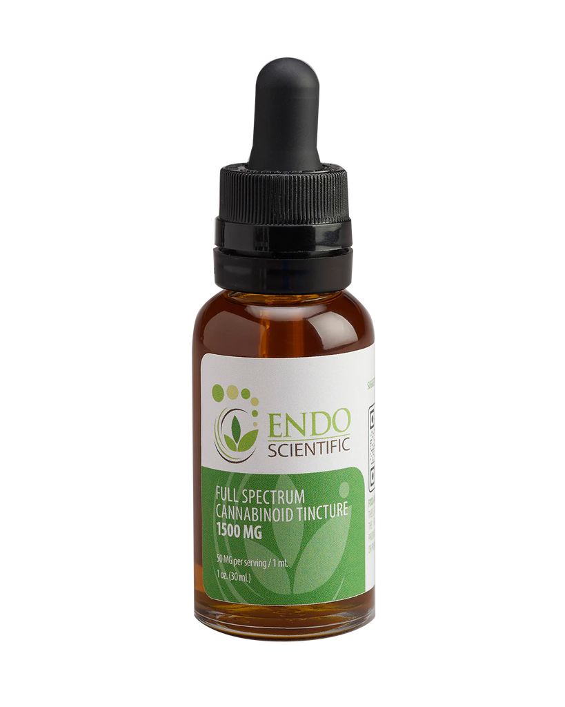 Endo Scientific Full Spectrum Cannabinoid Tincture 1500mg 1 oz - Human ...