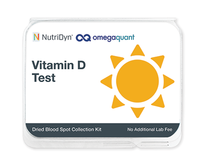 NutriDyn Omegaquant Vitamin D test kit - Human Nature LLC