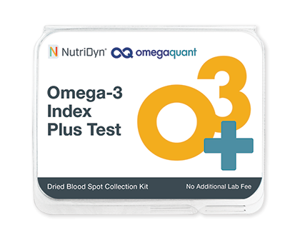 NutriDyn Omega-3 Index Plus Omequant test kit - Human Nature LLC