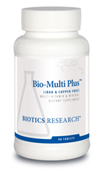 Biotics Research Bio-Multi Plus Iron and Copper Free - 90 tabs - Human ...